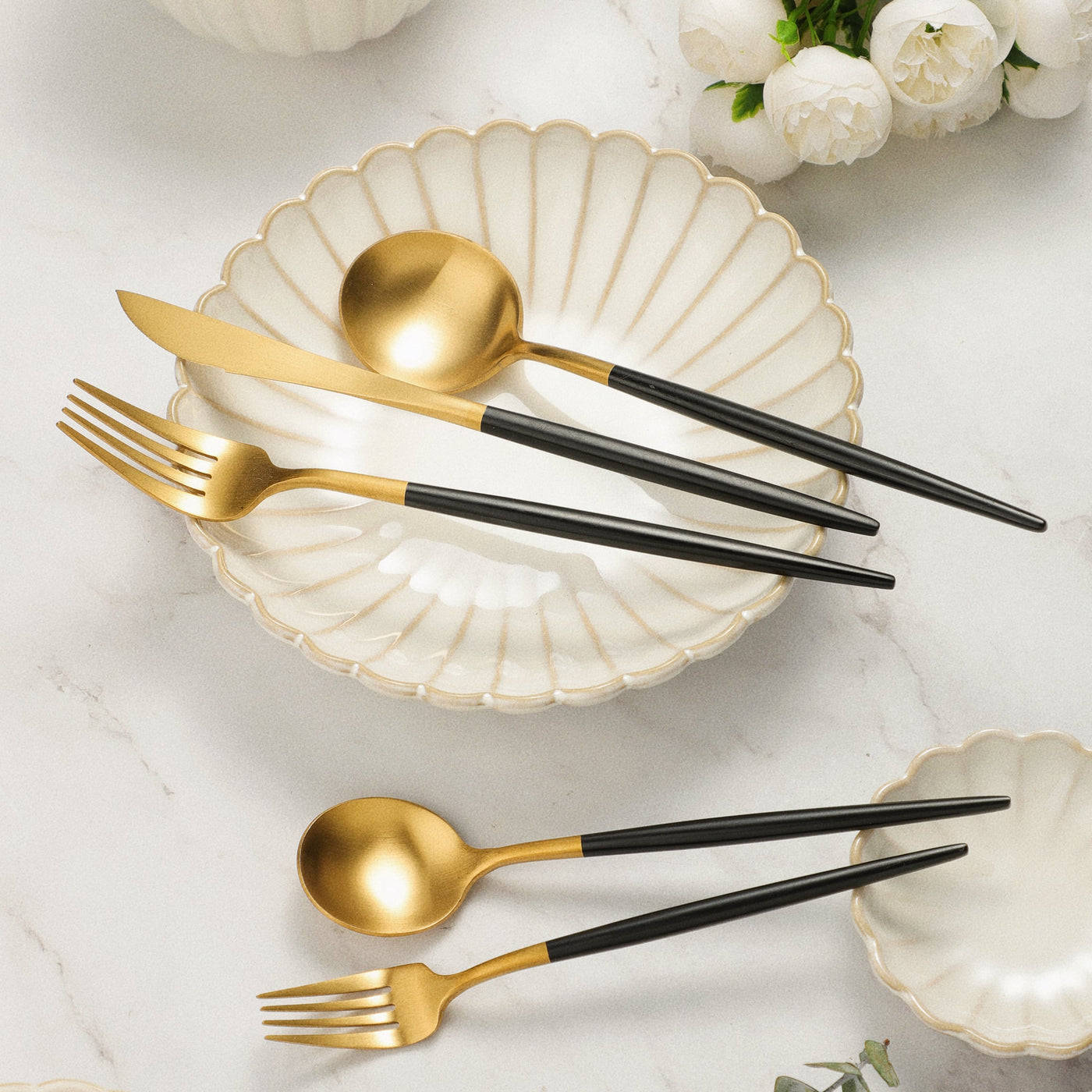 Aiko Dinnerware + Flatware Set Bundle